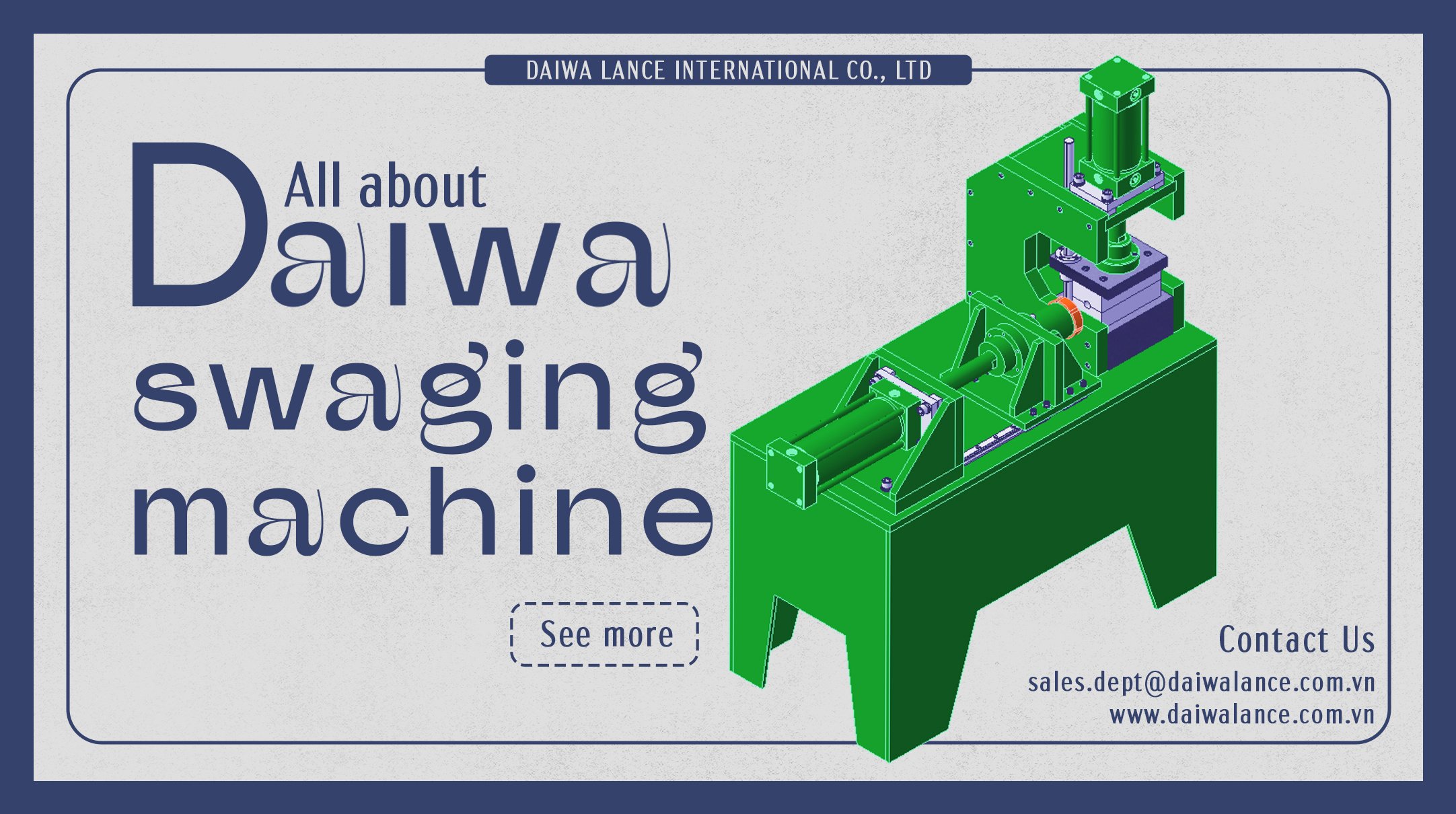 Introduction to Daiwa Swaging Machine